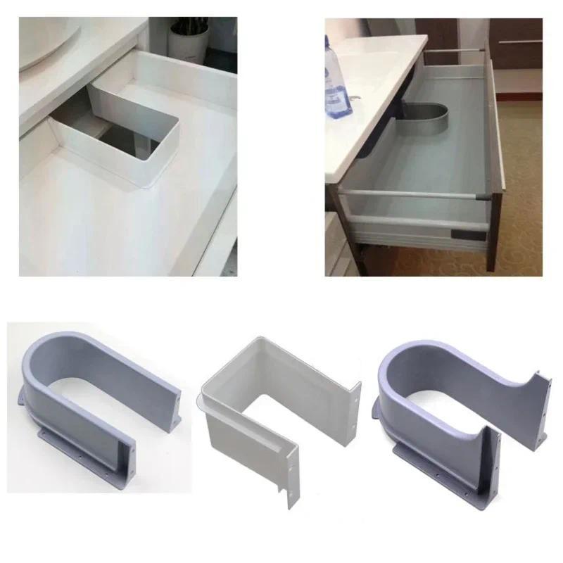 Jual Plastic U Shape Sink Drawer Kitchen Bath Furniture Cabinet ...