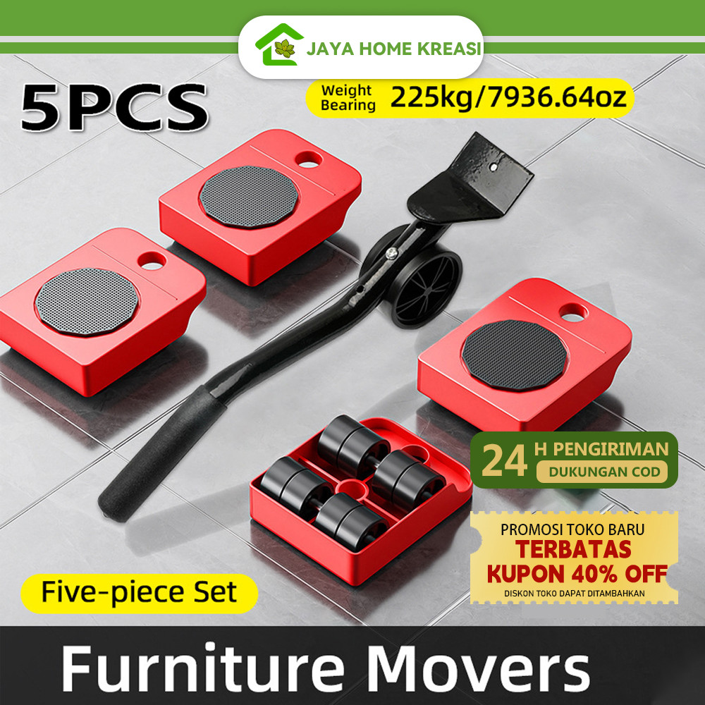 Jual Troli Roda Dongkrak Alat Bantu Pindah Barang Furniture Sofa Mesin ...