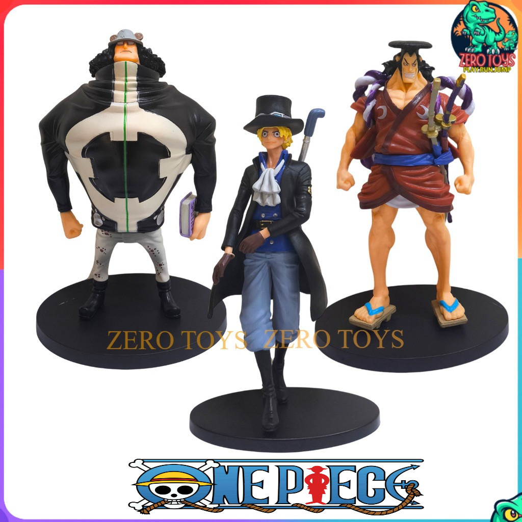 Jual Action Figure One Piece Kozuki Oden Sabo Bartholomew Kuma Anime ...