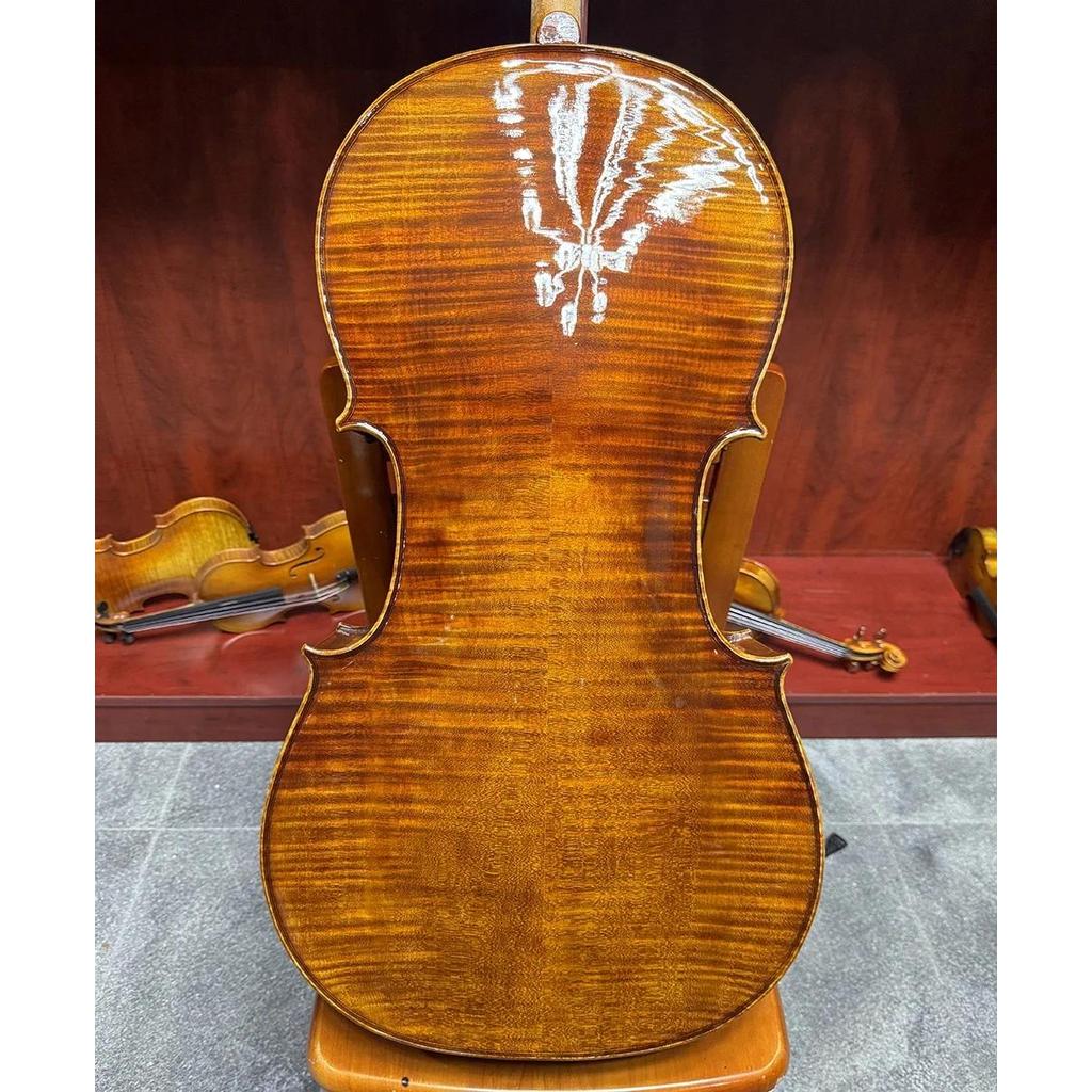 Jual Advanced Antonio Stradivarius Italian oily varnish handmade cello ...