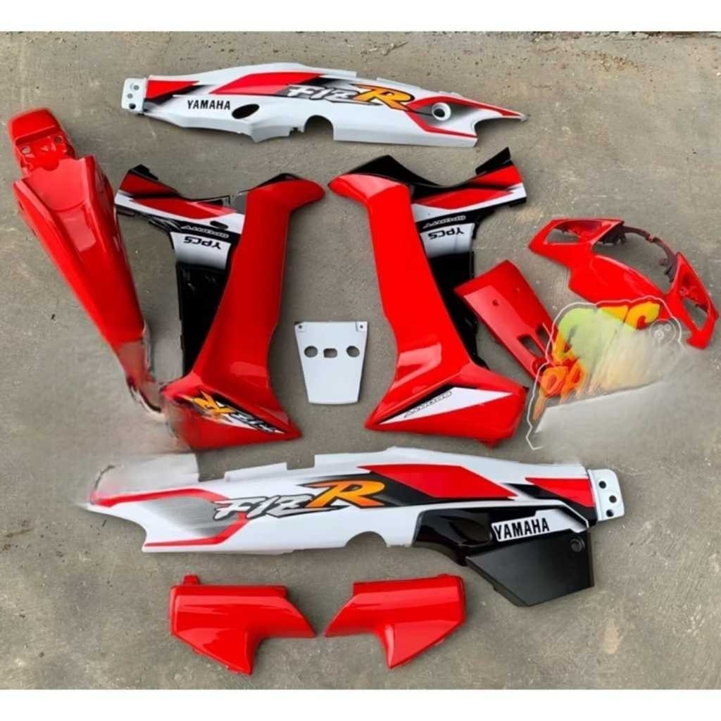 Jual Cover Body Fizr F1zr Sporty Merah Putih Full Set Halus Cover Bo ...