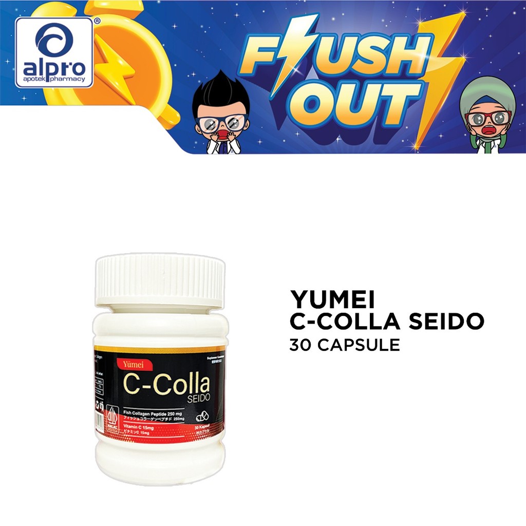 Jual Yumei C-Colla Seido 250Mg 30 Kapsul | Shopee Indonesia