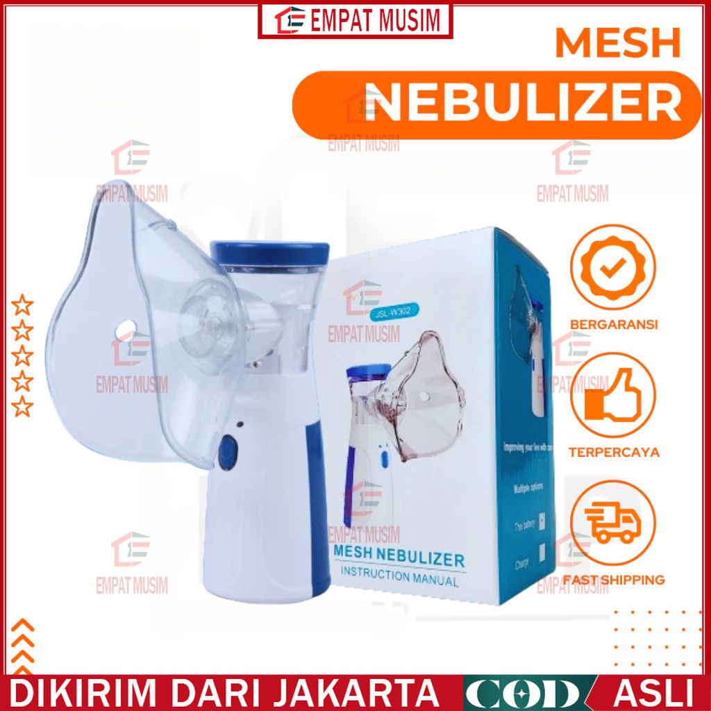 Jual Alat Terapi Pernapasan Handheld Inhaler Nebulizer Machine | Terapi ...