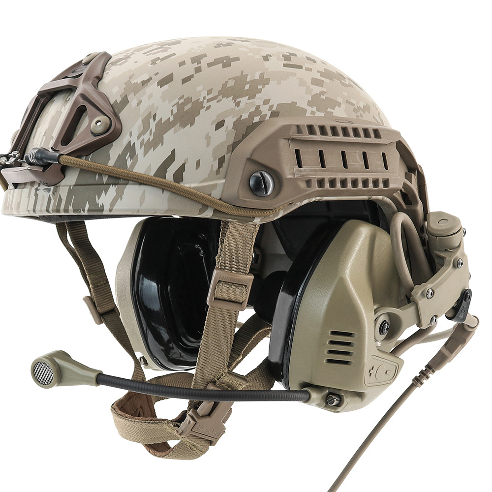 Jual for ARC Rail Helmets the Tactical Headset RAC Tactical Rail ...