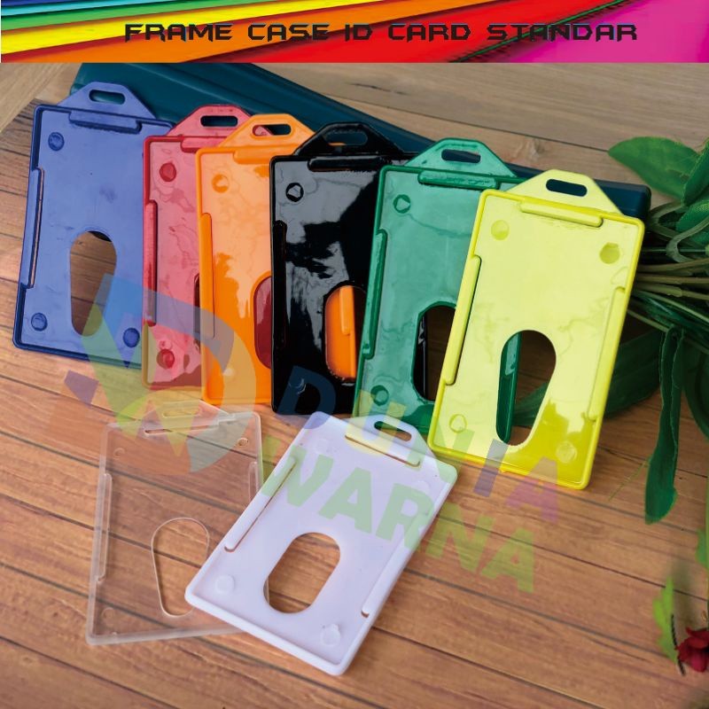 Jual MRS - FRAME STANDAR PLASTIK casing idcard frame id card case id ...