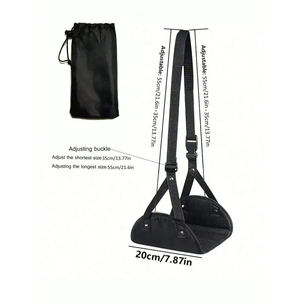 Jual Adjustable Foot Hammocks for Travel, Car, Airplane Rest, Office ...