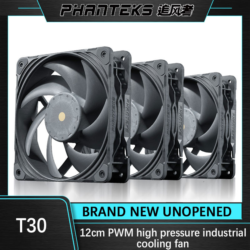 Jual PHANTEKS T30 Industrial Grade High Pressure 12CM PWM Water Air ...