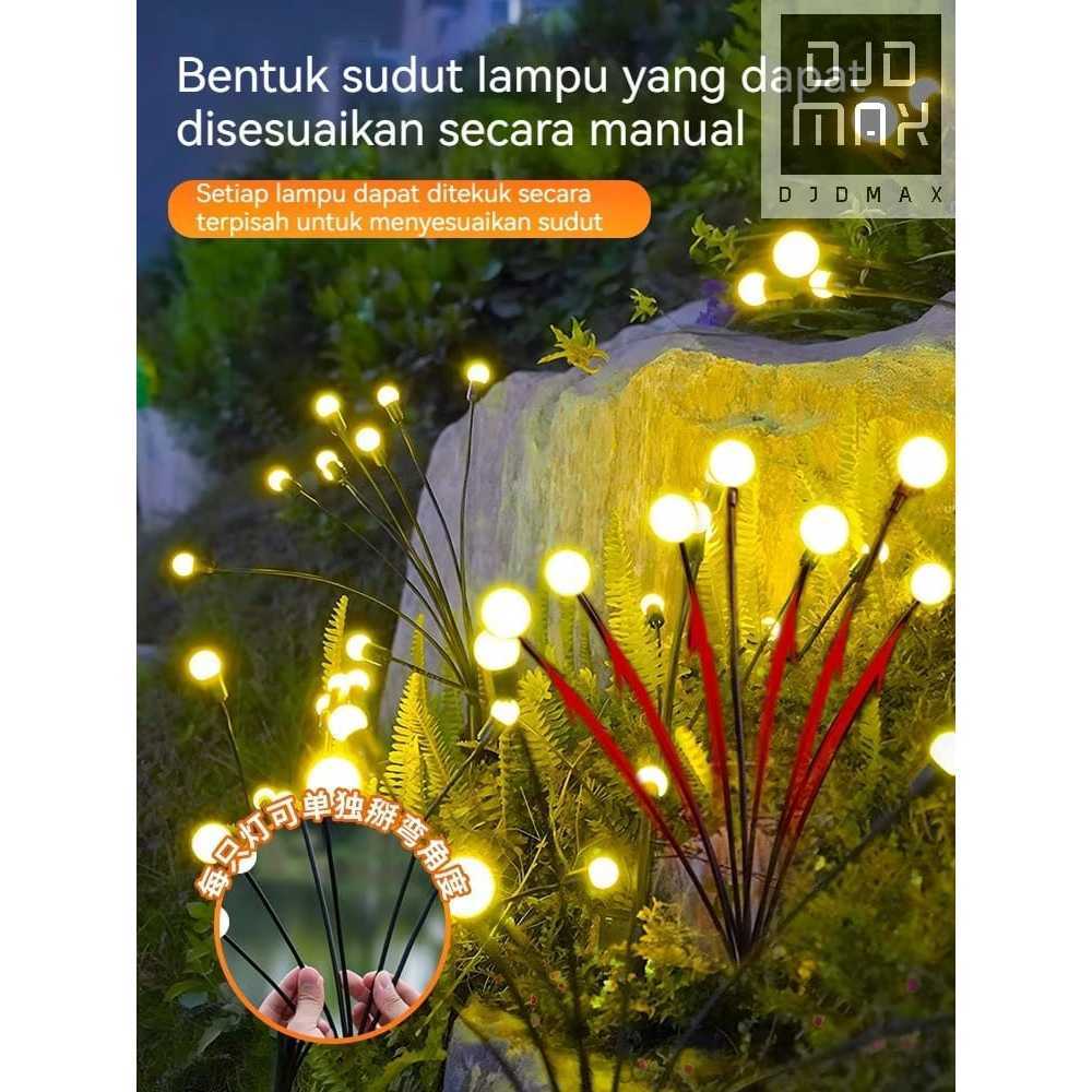 Jual Lampu Tenaga Surya 8 LED Dekorasi Taman Luar Ruangan Lampu Lanskap ...