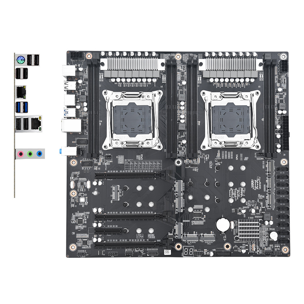 Jual X99 Dual Motherboard Set combo kit with XEON E5 2686 V4*2 and 4 ...