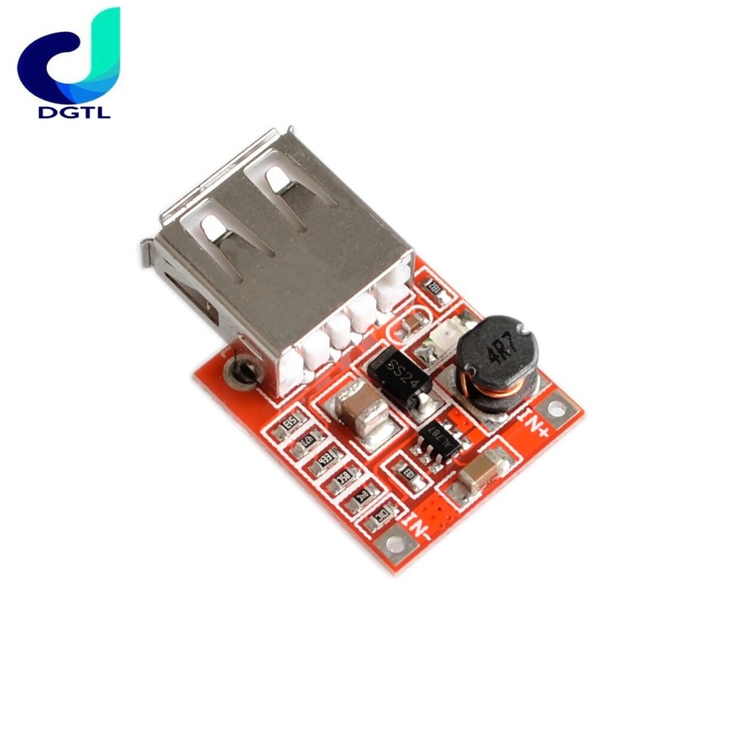 Jual DC-DC Converter Output Step Up Boost Power Supply Module 3V to 5V ...