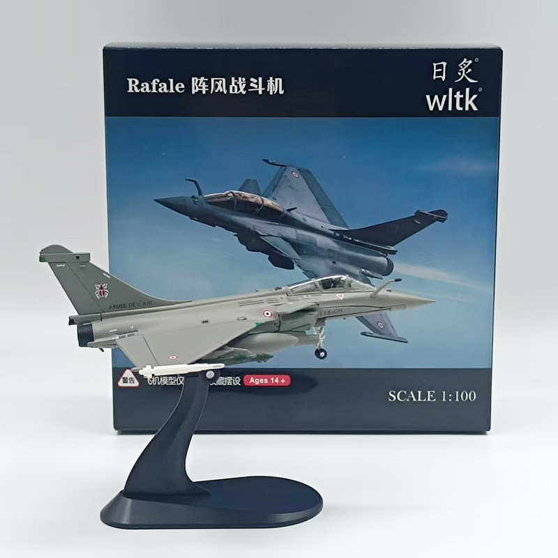 Jual WLTK 1/100 Scale France Dassault Rafale C Fighter Air Force ecast ...