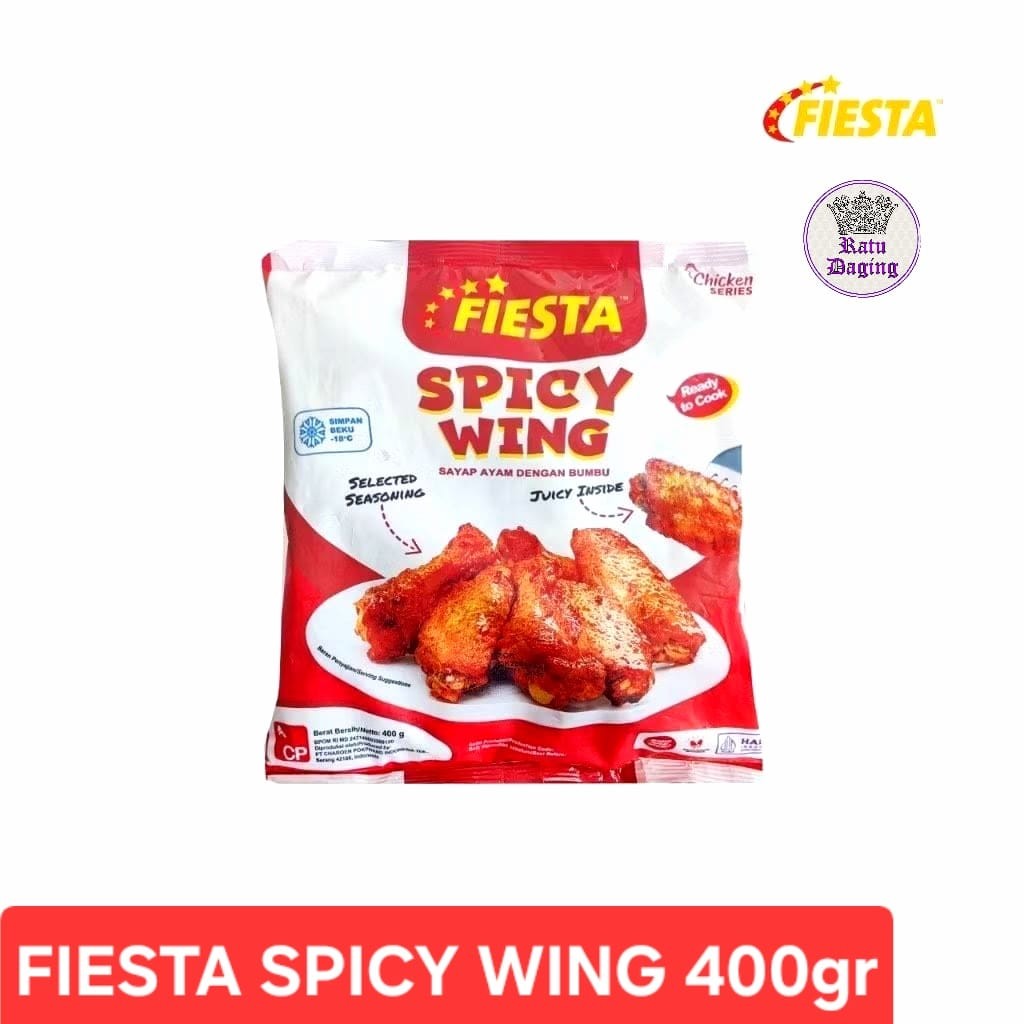 Jual Fiesta Spicy Wing 400gr Fiesta Chicken Spicy Wing | Shopee Indonesia