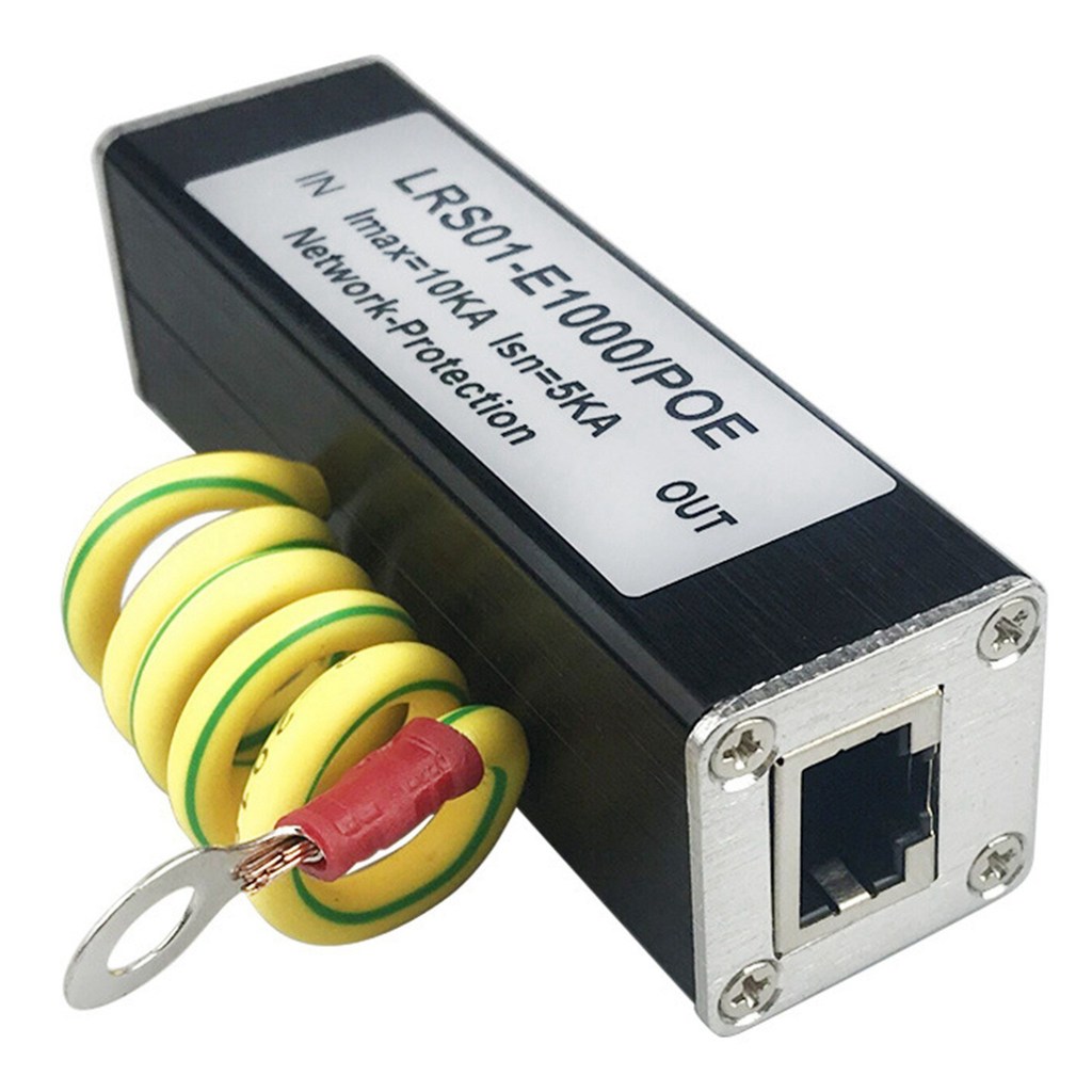 Jual B68C 100/1000M POE IP Camera Network POE Switch RJ45 & POE Surge ...