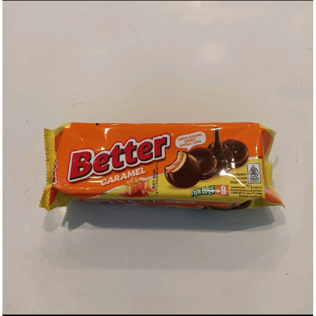 Jual Better Fun Bites Caramel Big Pack Biskuit | Shopee Indonesia