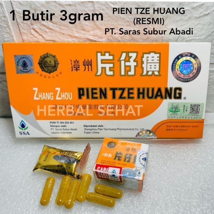 Jual Pien Tze Huang Asli Original Ssa 100% - 1 Pcs Pt. Saras Subur Abadi O-R-I | Shopee Indonesia