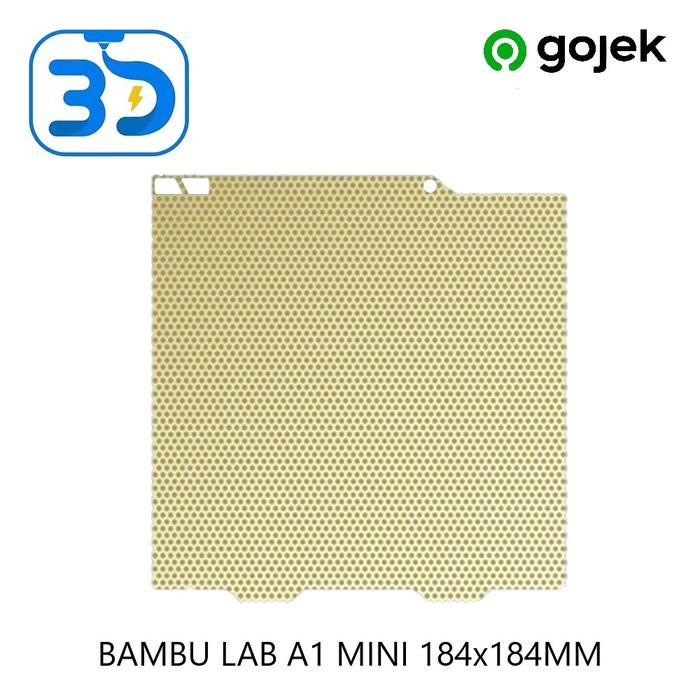 Jual Double Side Honeycomb Bed for Bambu Lab A1 Mini 184*184mm Spring ...