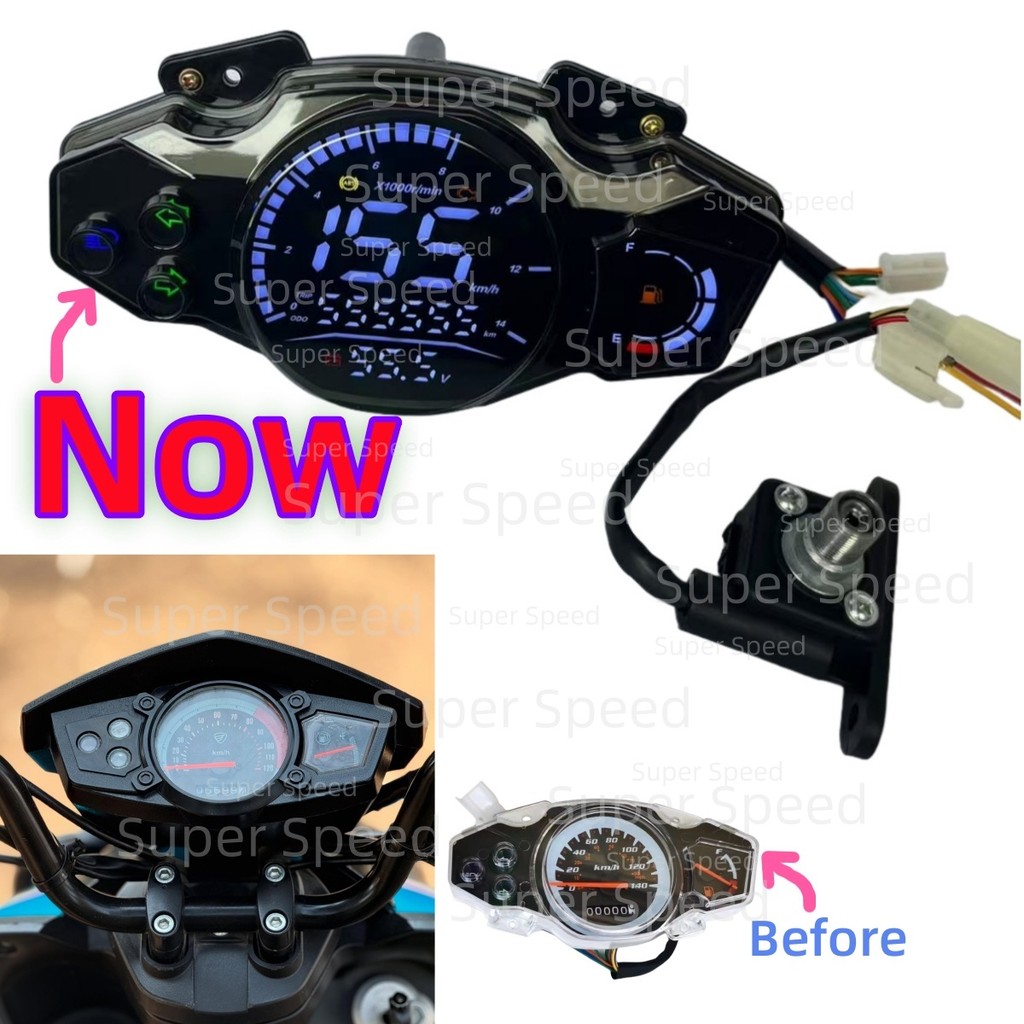 Jual LED Speedometer For Italika Ws 150 175 Sport Meter Dashboard ...