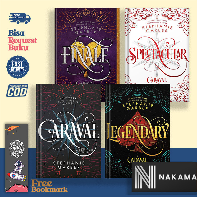 Jual Caraval | Legendary | Finale | Spectacular by Stephanie Garber ...