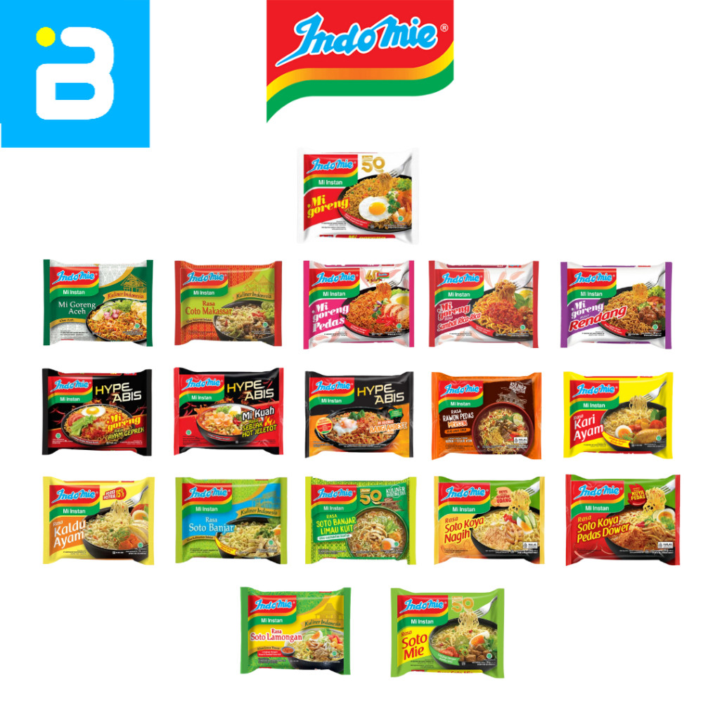 Jual Indomie Semua Rasa All Varian | Shopee Indonesia