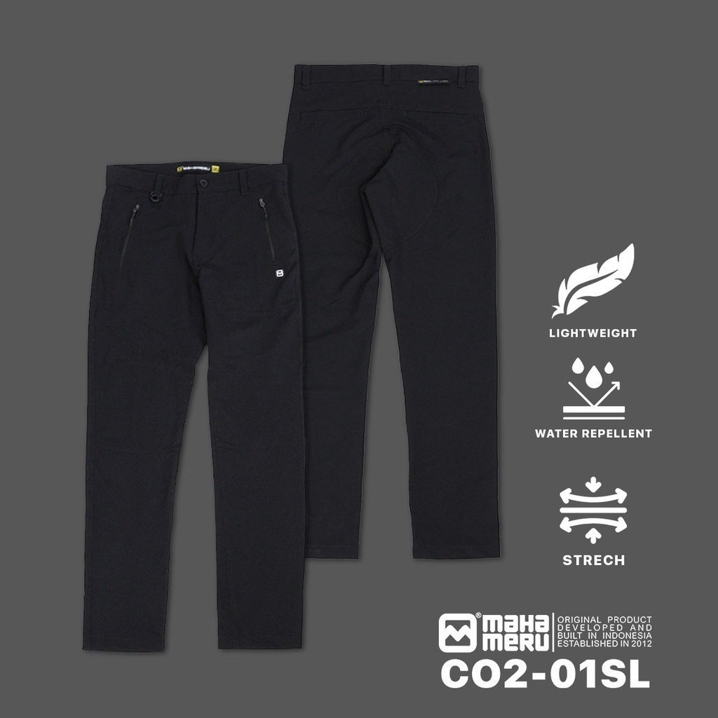 Jual Mahameru Celana Panjang Gunung Pria Stretch Polynosic C02-01 Sl ...