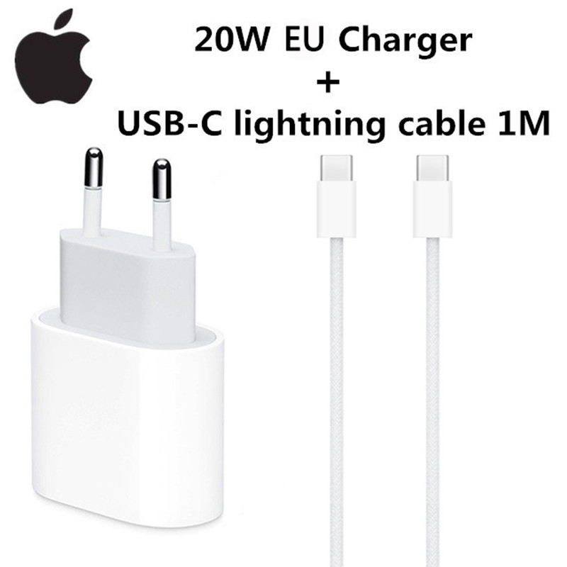 Jual Original 20W USB-C Power Adapter For iphone 16 15 14 mini Pro Max ...