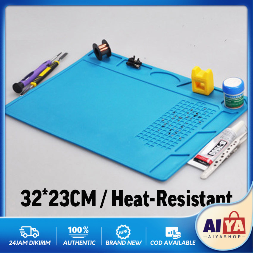 Jual Multifungsi Karpet Alas Service HP anti panas Silicone Repair Mat ...