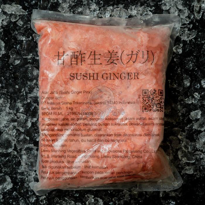 Jual Sushi Ginger Pink / Gari Shoga / Gari Pink 1 Kg | Shopee Indonesia