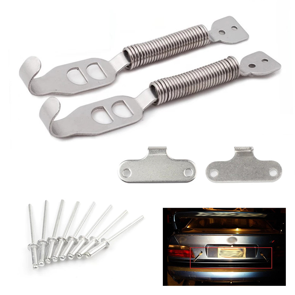 Jual Sport Stainless Boot Bonnet Springs Clips Competition Hood Panel ...