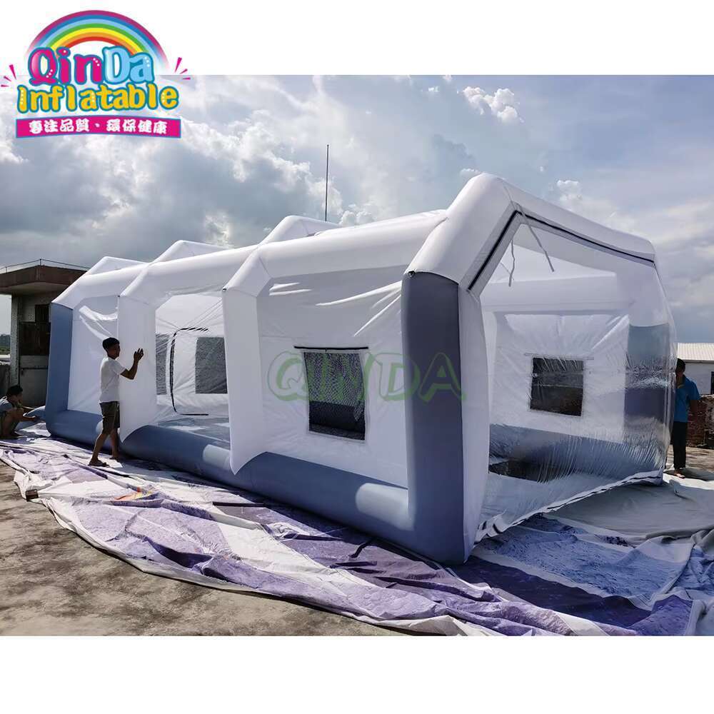 Jual Customized Size Durable Portable Car Garage Paint Booths ...
