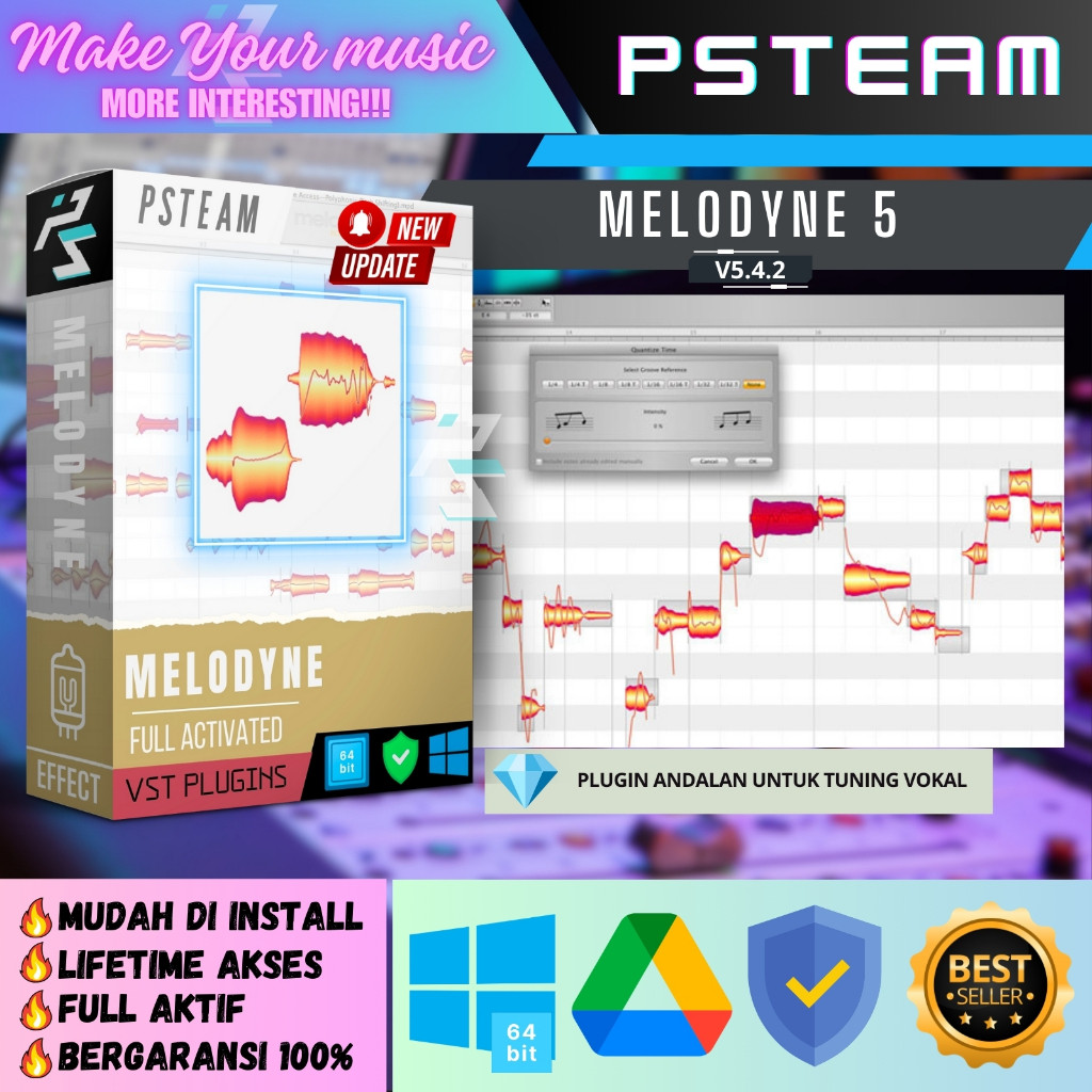 Jual MELODYNE 5 STUDIO v5.4.2 [ FULL VERSION | FULL ACTIVATED ] | Shopee Indonesia