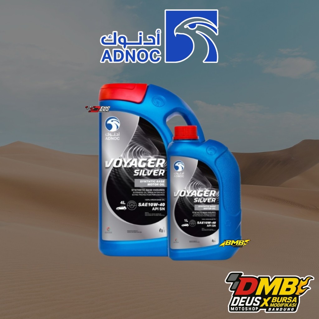 Jual Adnoc Oli Mobil Motor Voyager Silver 10w-40 1Liter Semi Synthetic ...
