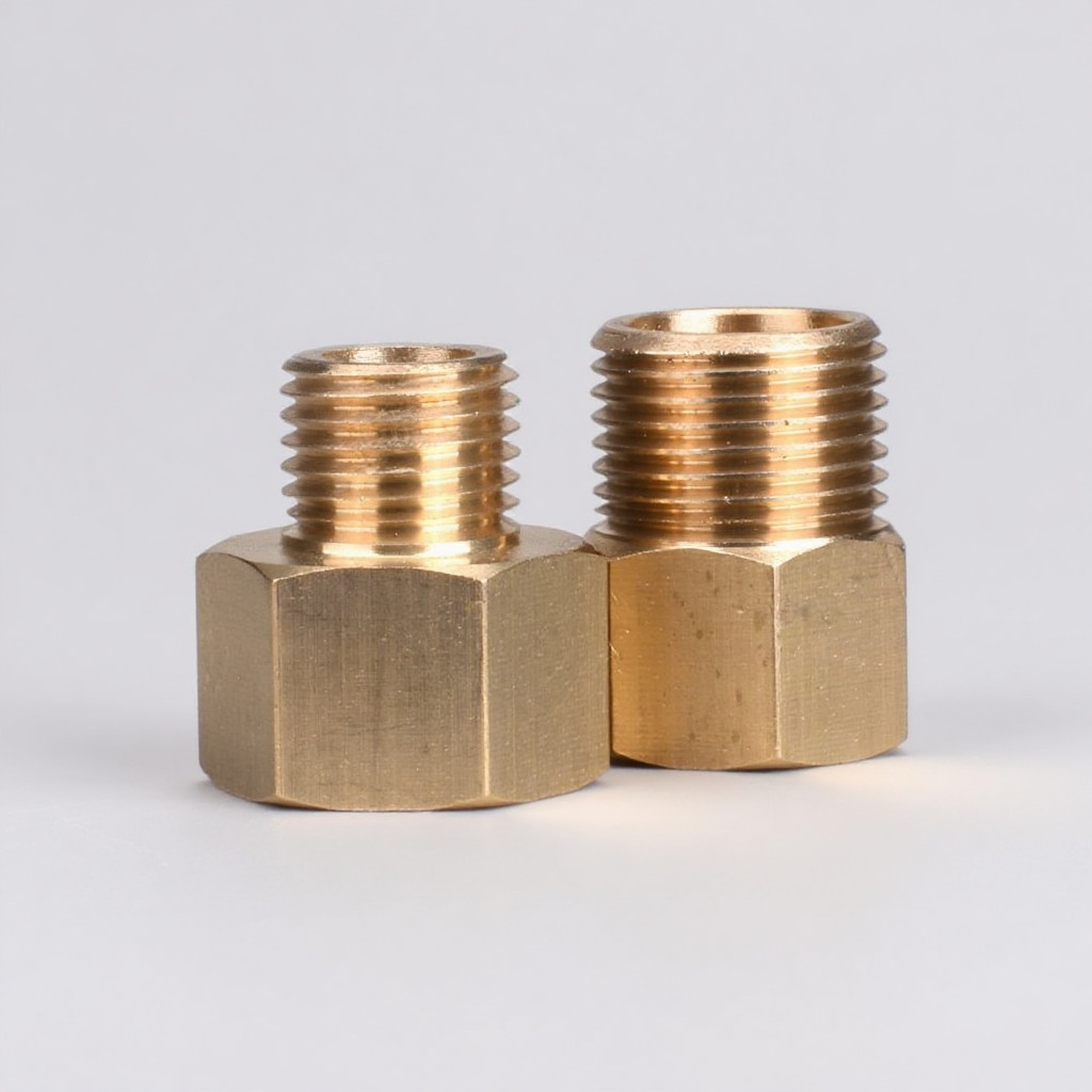 Jual Female to Male Thread Brass Pipe Connectors, Copper Coupler ...