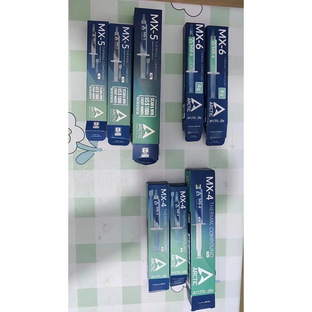 Jual Arctic Mx-4 4g CPU Graphics Card Special Thermal Silicon Grease ...