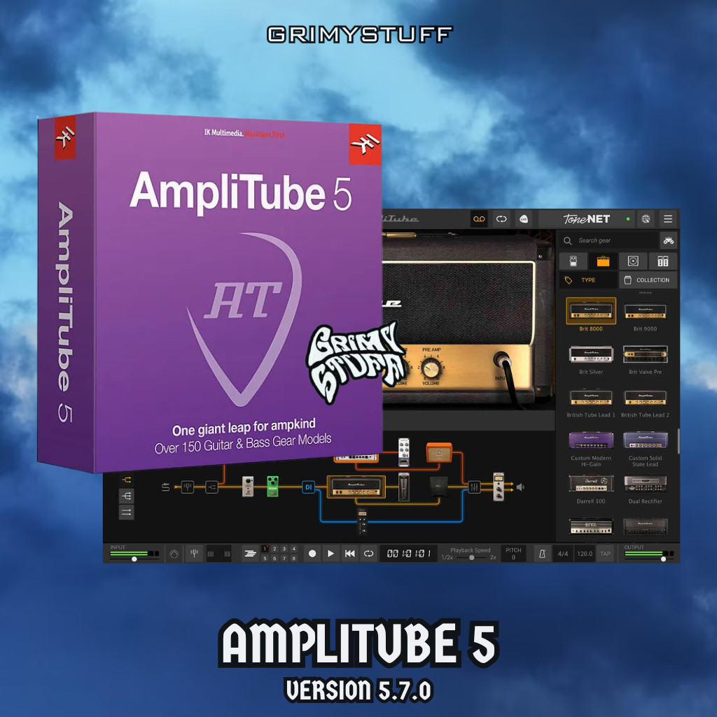 Jual IK Multimedia - Amplitube 5 Max v5.7.0 VST Plugin Full Activated ...