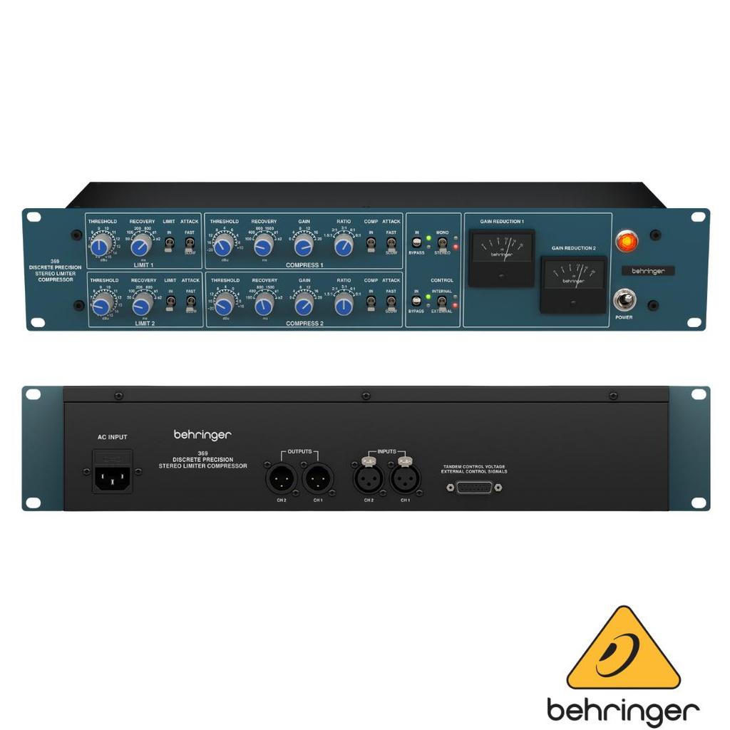 Jual Behringer 369 Classic 2-Channel Precision Stereo Compressor and ...