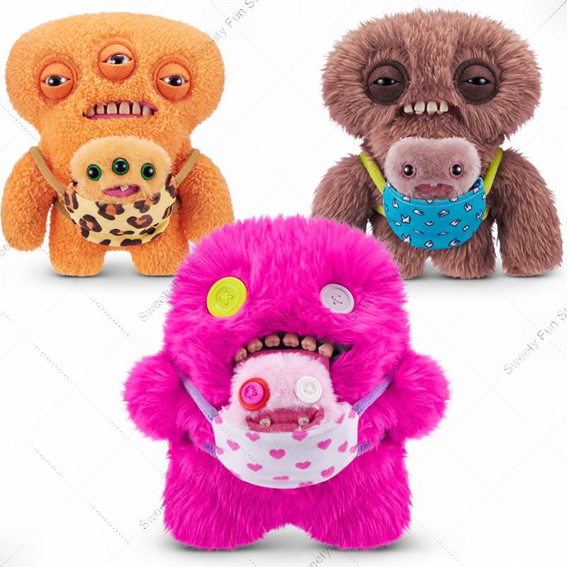 Jual Original Fuggler Ugly Monsters Plush Toys Cute Mini Rascals ...
