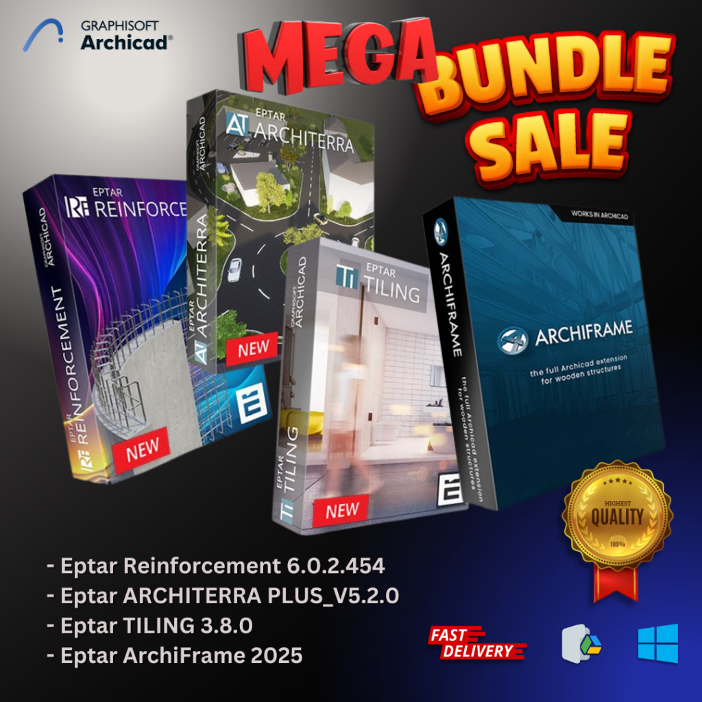 Jual Eptar MEGA BUNDLE 2025 - Eptar Reinforcement, Tiling, Architerra ...