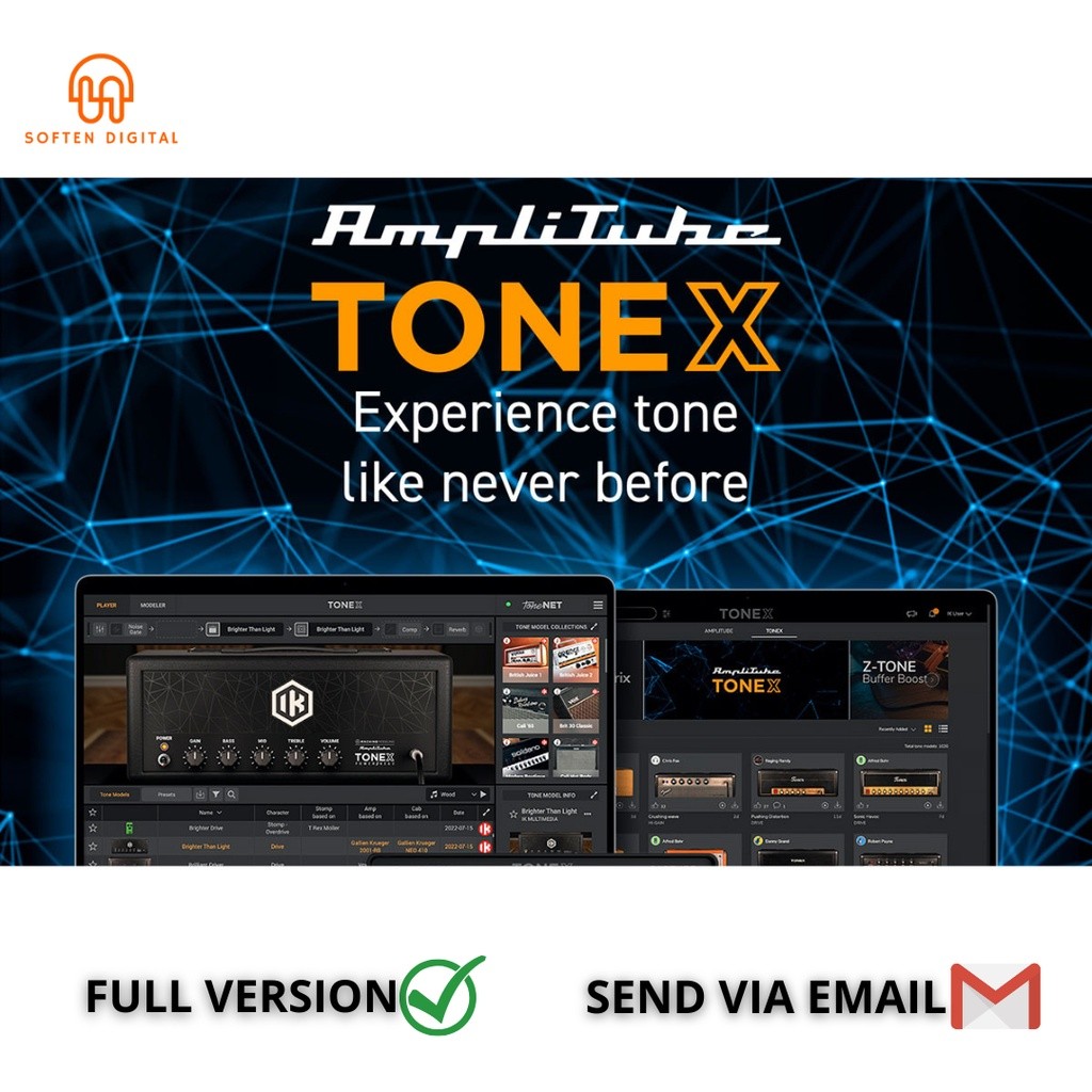 Jual IK Multimedia Tonex Max v1 VST ound of any amp, cabinet, combo or ...