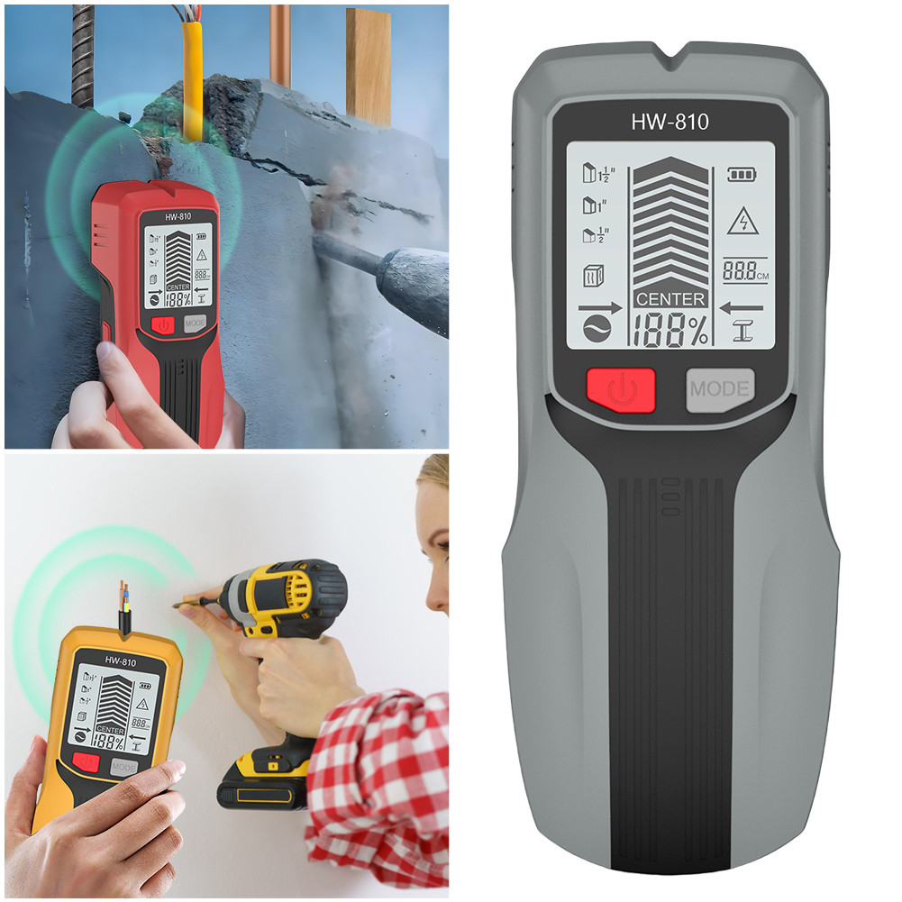 Jual 6 in 1 Smart Stud Finder Wall Scanner High Accuracy Stud Finder ...