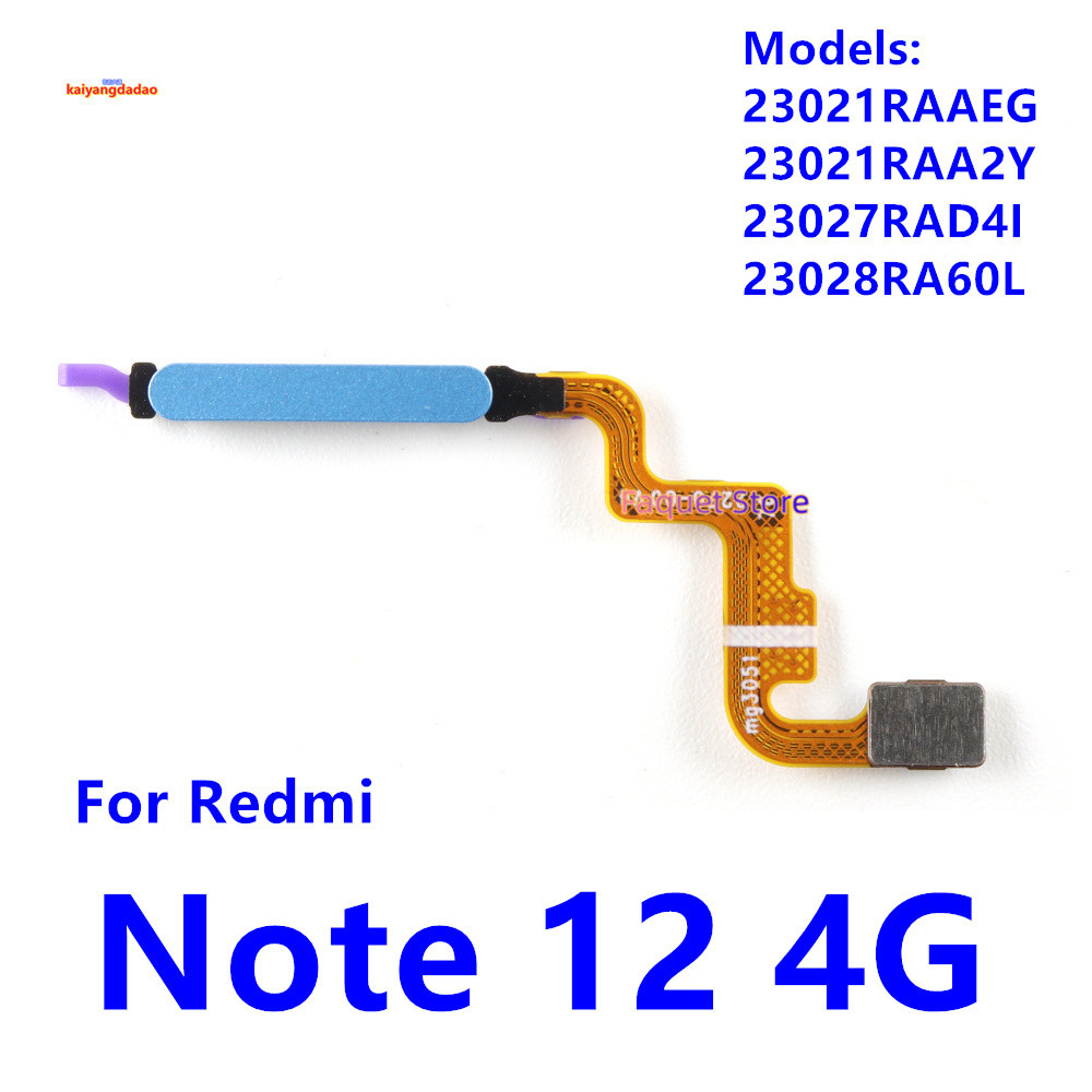 Jual For Xiaomi Redmi Note 12 Pro Pro+ Plus 4G 5G Home Button ...