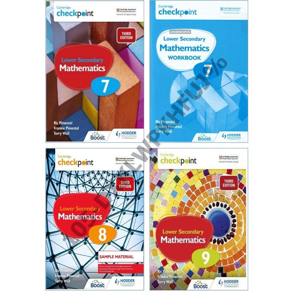 Jual Checkpoint Lower Secondary Math Student Book 7-8 / 3rd Edition ...
