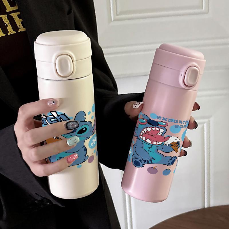 Jual Tumbler Aesthetic Stitch Botol Minum Stainless Steel Tumblr Viral ...