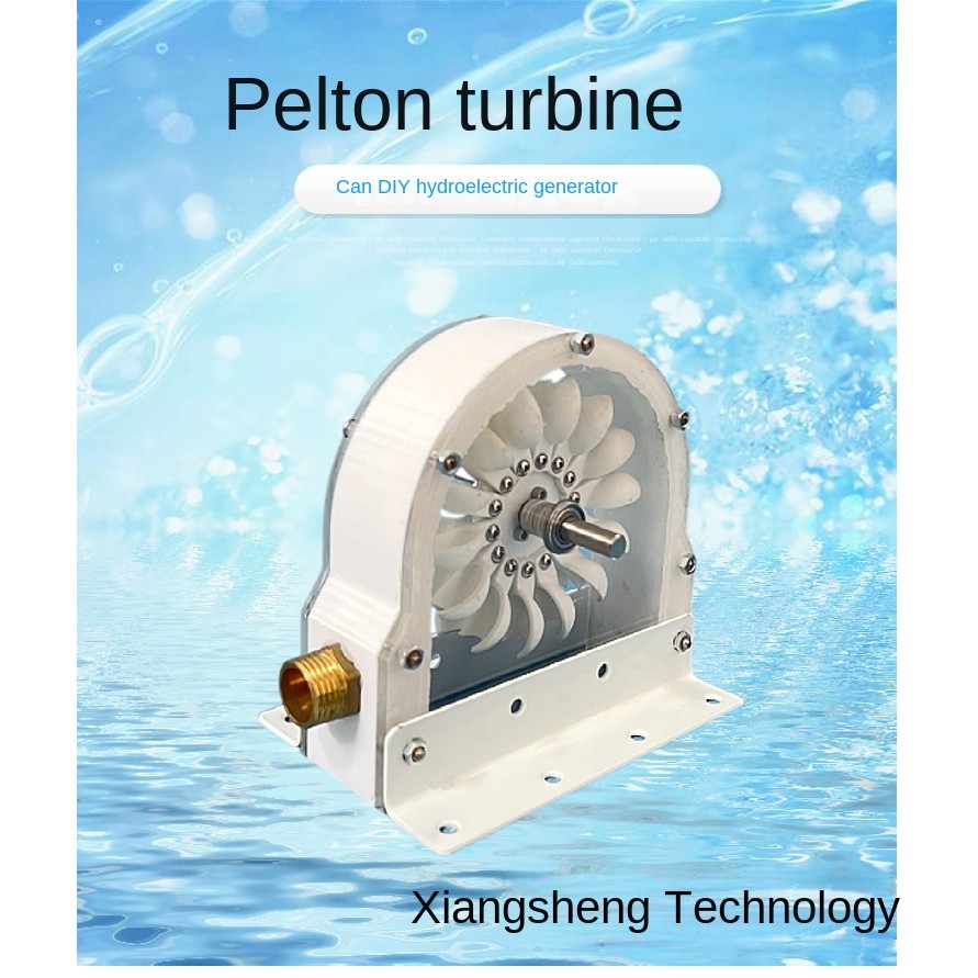 Jual Efficient Pelton Hydraulic Turbine, Impact Hydraulic Runner Bucket ...
