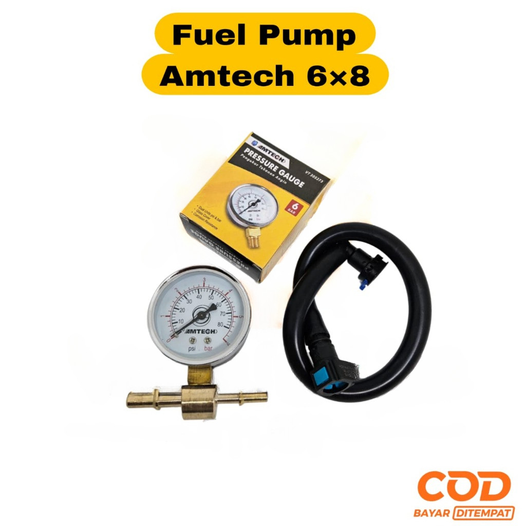 Jual Fuel Pump Tester AMTECH Alat Cek Ukur Tekanan Bahan Bakar Motor ...