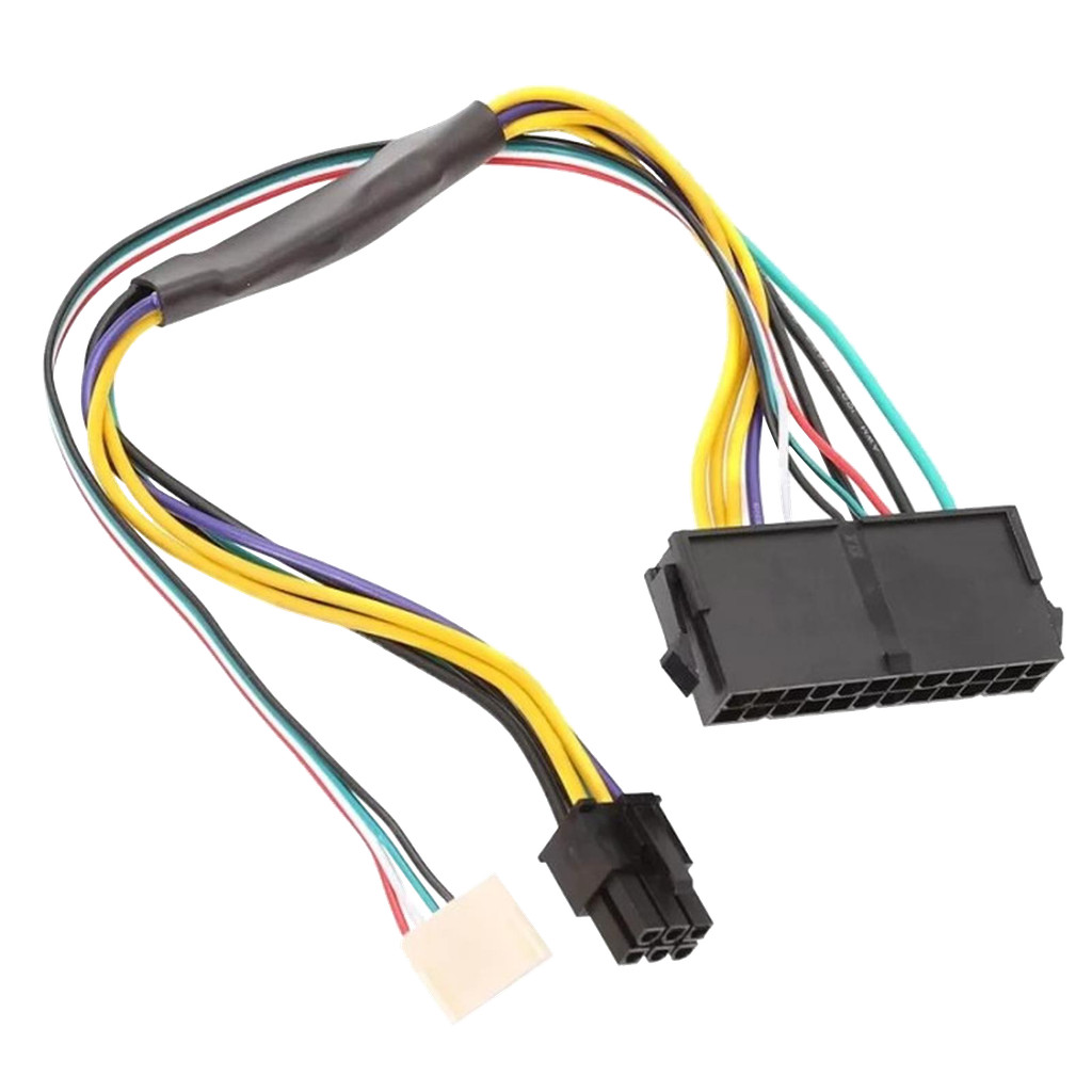 Jual Kabel Power ATX 24Pin to 2 Port 6Pin Adapter Cable 30Cm Untuk ...