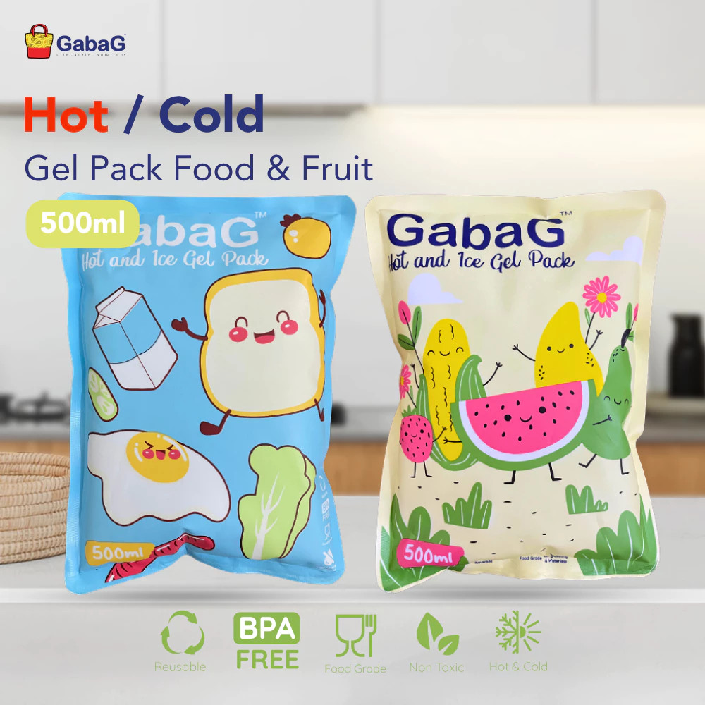 Jual GabaG - Hot/Ice Gel Pack 500 gram Food Fruit | Pendingin Asi ...