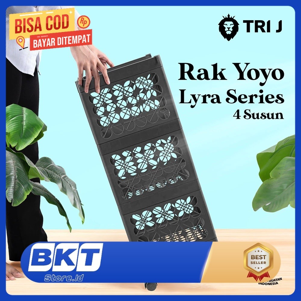 Jual RAK YOYO 4 SUSUN PXTON / RAK PENYIMPANAN SERBAGUNA / RAK 4 SUSUN ...