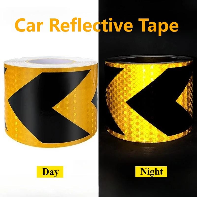 Jual Car Reflective Tape Auto Safety ning Sticker Reflector Protective ...