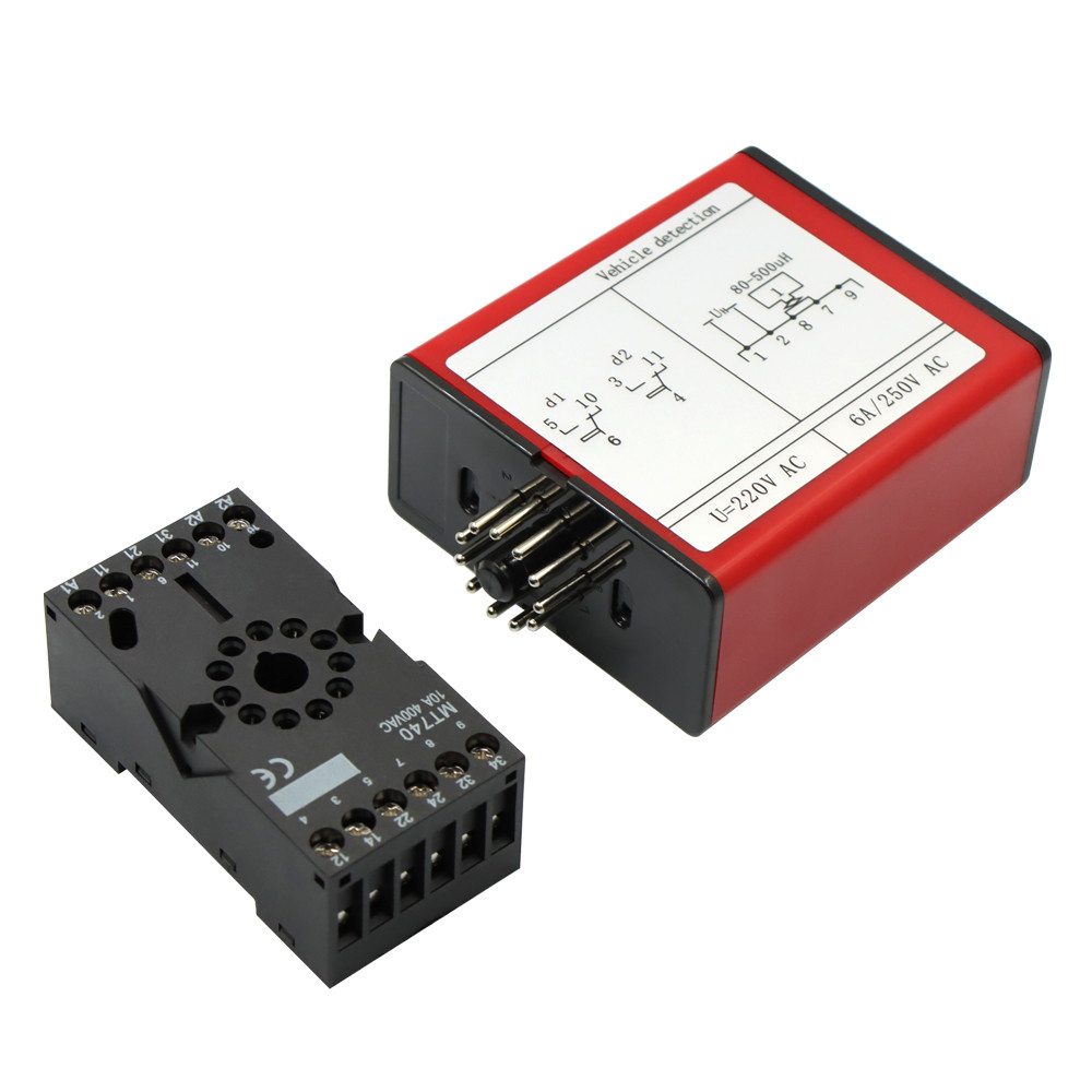 Jual Vehicle Loop Detector 220V Traffic Toll Gate Car Sensor Barrier ...