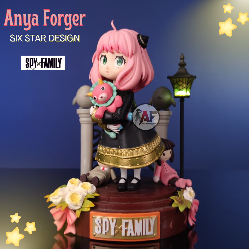 Jual Statue Action Figure Spy x Family Anya Forger Six Star Studio ...